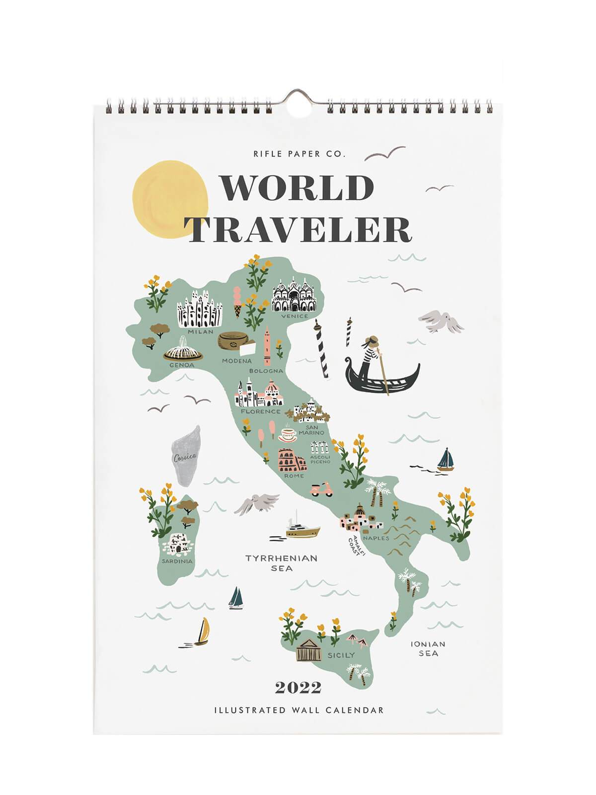 Shopping for 2022 Illustrated Travel-themed Calendars - Ellie & Co